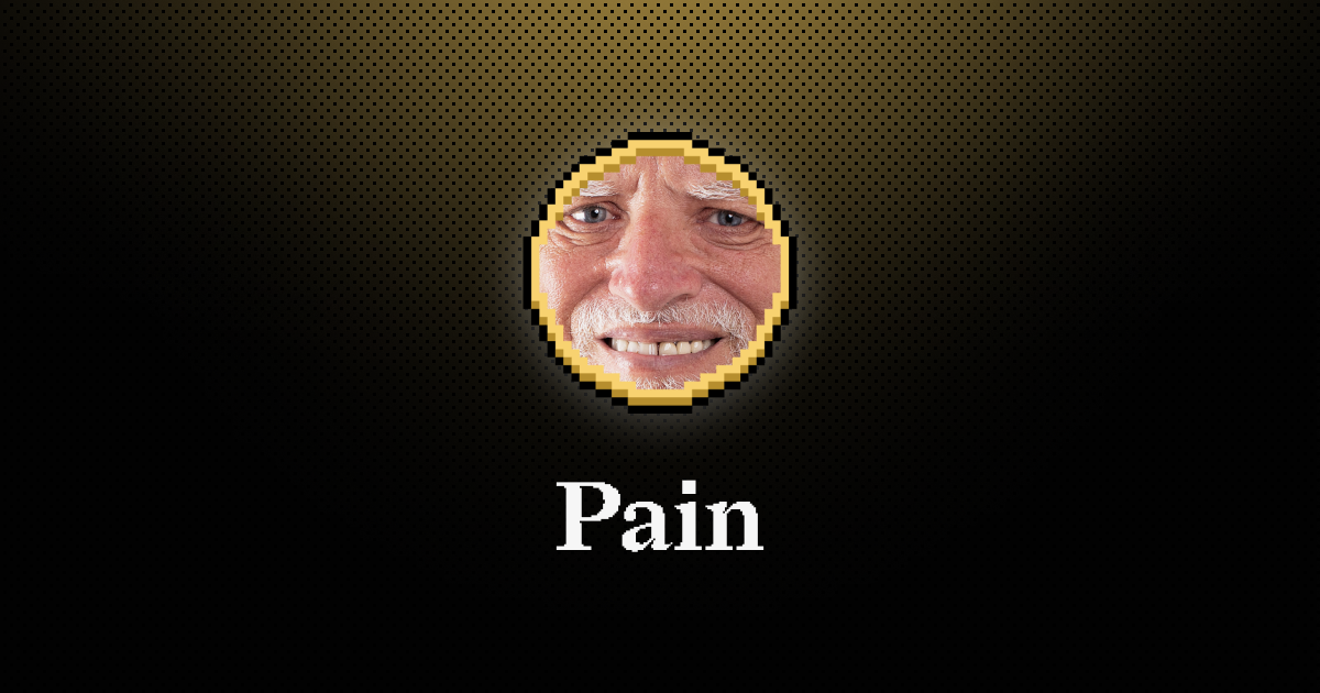 $PAIN: The Meme Coin of Hide the Pain Harold